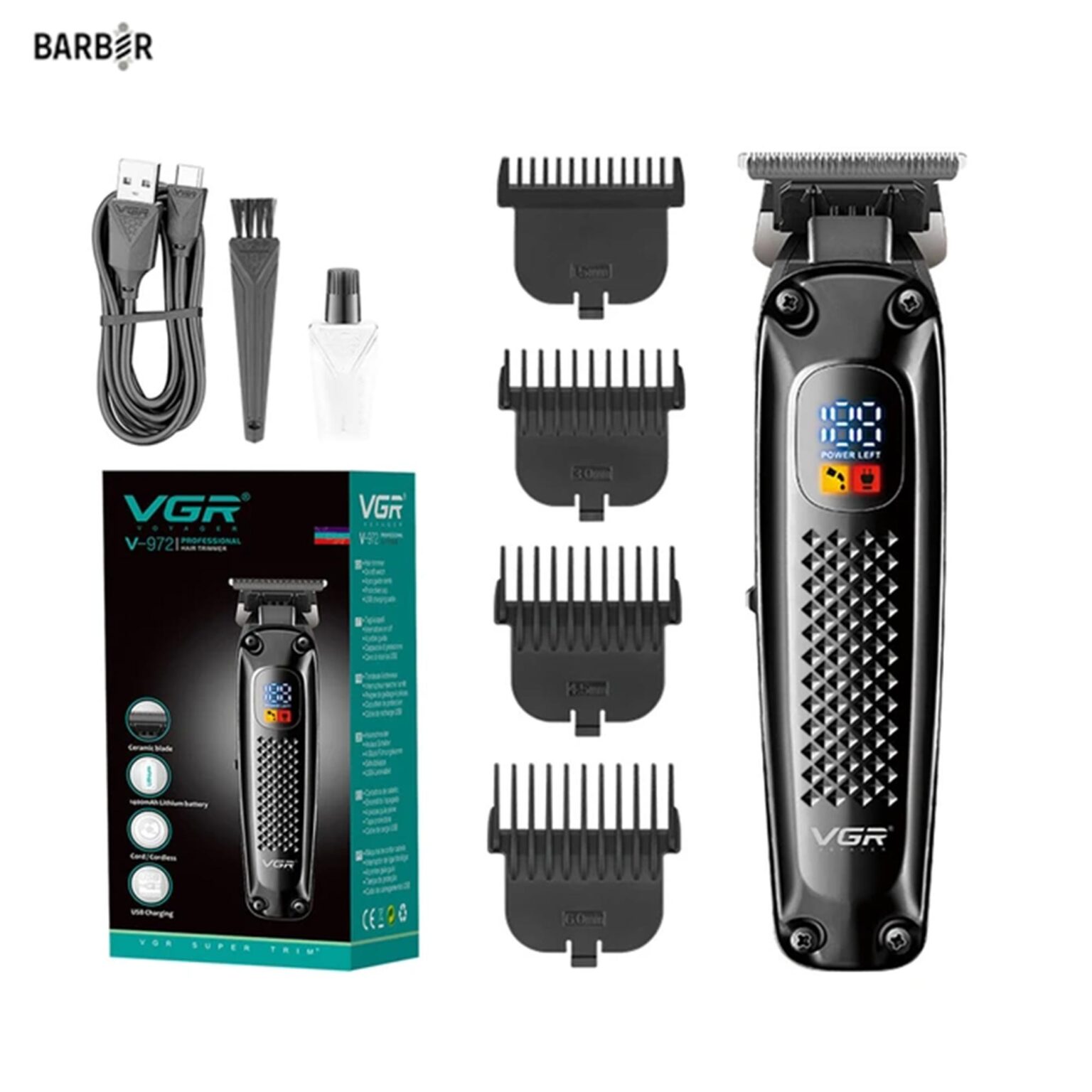 خط زن VGR v-972 مشخصات قيمت خريد و بررسی تخصصی ، باربرشاپ