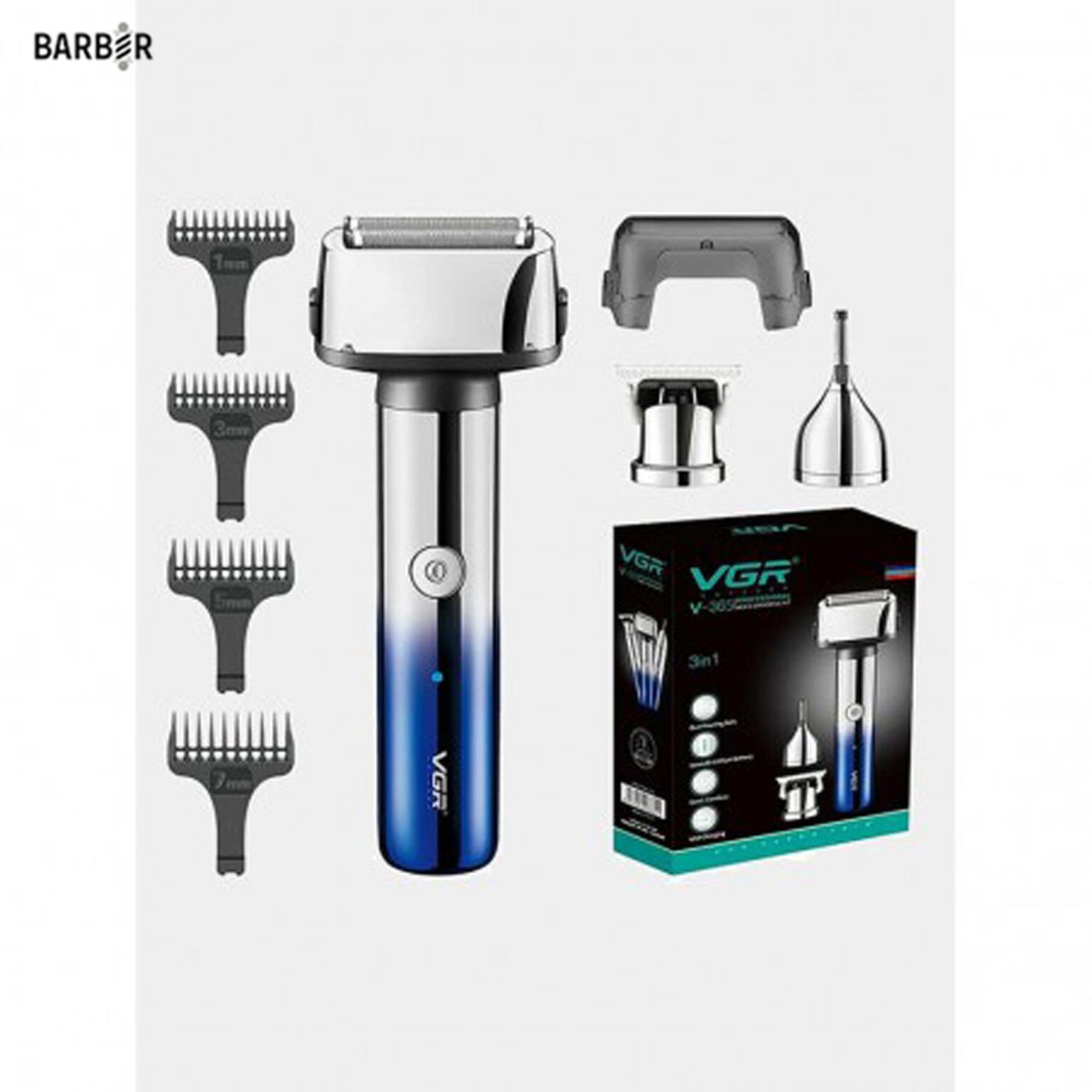 ماشین اصلاح VGR V- 365 قيمت خريد مشخصات و بررسی تخصصی ، باربرشاپ